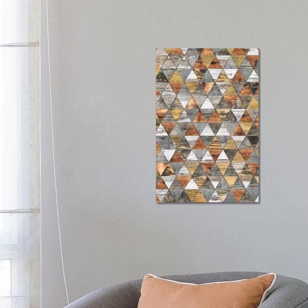 Ivy Bronx Rustic Geometry III - Height MXS246-1PC6 | Wayfair.co.uk